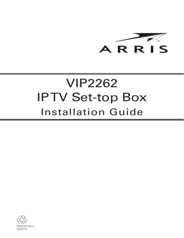 Arris VIP2262 Guia De Instalacion | Manualzz