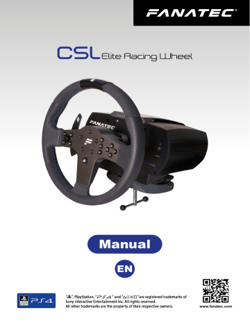 FANATEC CSL Elite Racing Wheel Manual | Manualzz