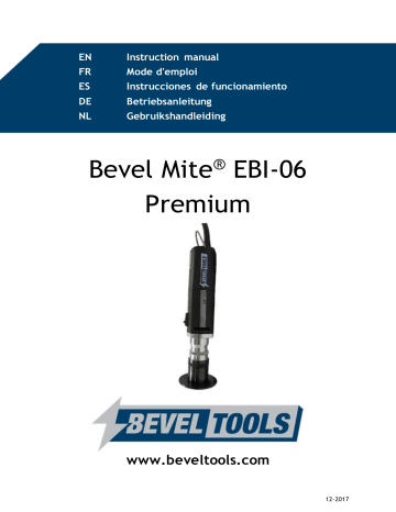Bevel Tools Mite EBI-06 Premium Instruction Manual | Manualzz