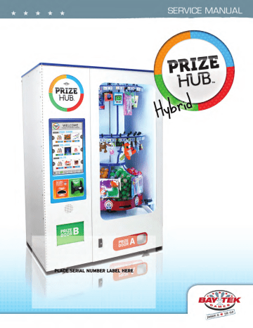 Bay Tek Games PRIZE HUB Hybrid Service Manual | Manualzz
