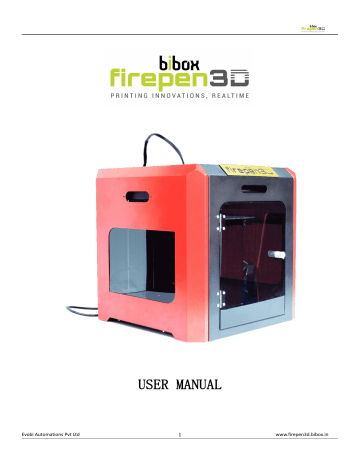bibox Firepen 3D User Manual | Manualzz