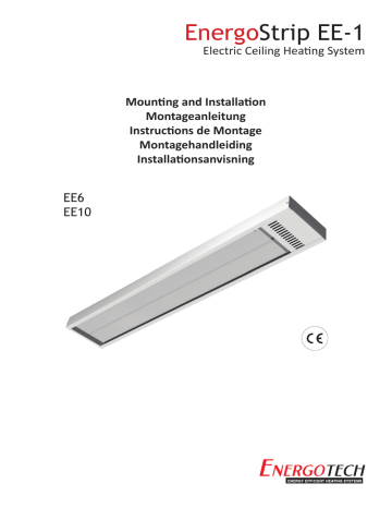 Energotech EnergoStrip EE-1 Mounting And Installation | Manualzz
