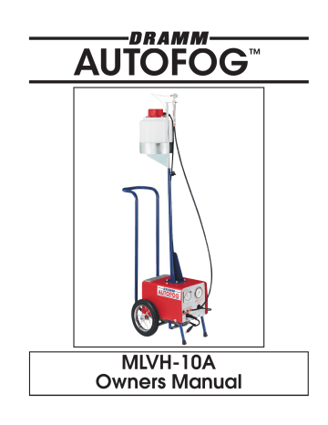 Dramm Autofog MLVH-10A Owner's Manual | Manualzz