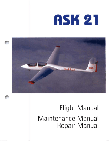 Alexander Schleicher ASK 21 Flight Manual | Manualzz