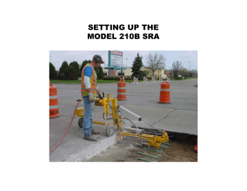 E-Z DRILL 210B SRA Setting Up | Manualzz