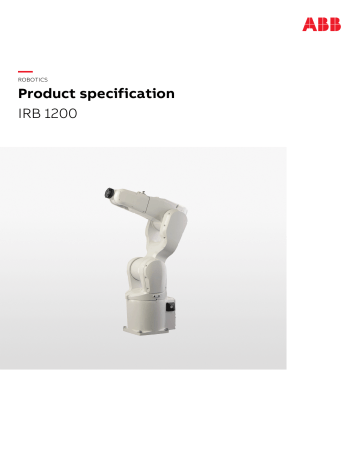 ABB IRB 1200 Product Specification | Manualzz