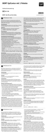 bort medical EpiContur Quick Manual | Manualzz