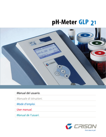 Crison pH-Meter GLP 21+ Manual de usuario | Manualzz
