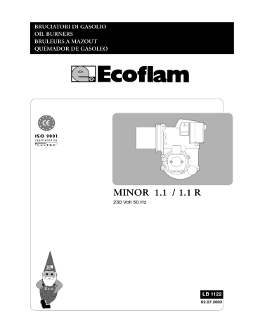 Ecoflam MINOR 1.1 Manual | Manualzz