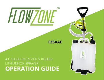 Flowzone FZSAAE Operation Manual | Manualzz