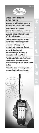 Gates 507C Manual | Manualzz