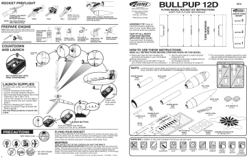 Estes BULLPUP 12D Instructions | Manualzz