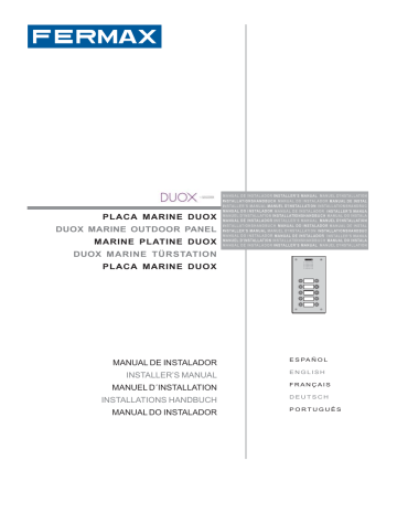 Fermax DUOX MARINE Series Installer Manual | Manualzz
