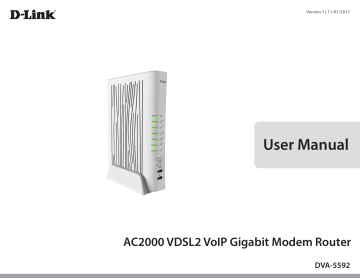 D-Link DVA-5592 User Manual | Manualzz