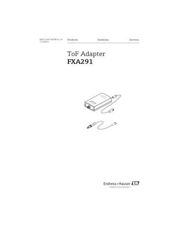 Endress+Hauser Commubox FXA291 Manual | Manualzz