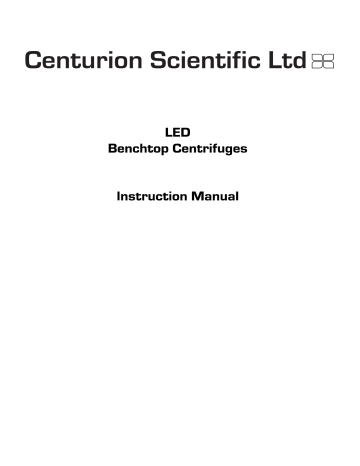 Centurion Scientific C2006 Instruction Manual | Manualzz