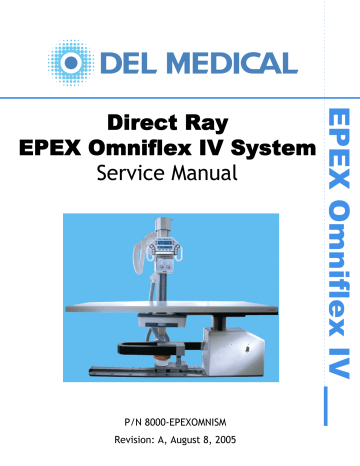 Del Medical EPEX Omniflex IV Service Manual | Manualzz