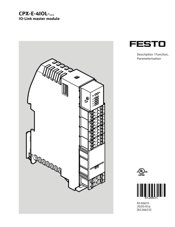 Festo CPX-E-4IOL Translation Of The Original Instructions | Manualzz