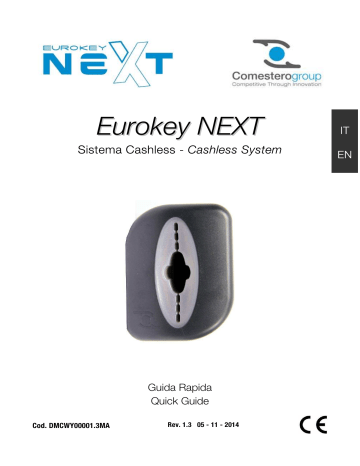 Comestero Group Eurokey NEXT Quick Manual | Manualzz