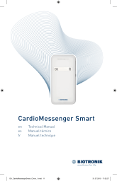 BIOTRONIK CardioMessenger Smart - Technical manual, Quick start Guide