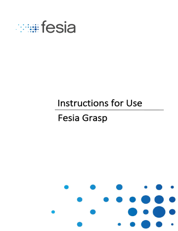 Fesia Grasp Instructions For Use Manual | Manualzz