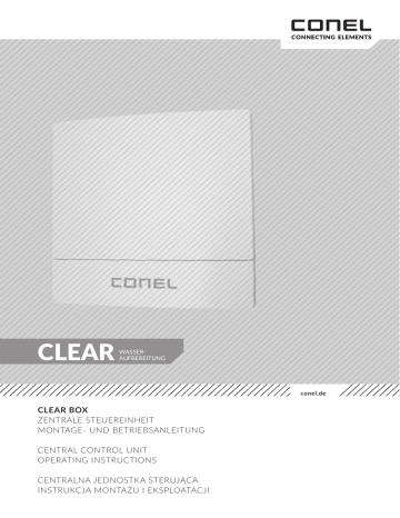Conel CLEAR BOX Operating Instructions Manual | Manualzz