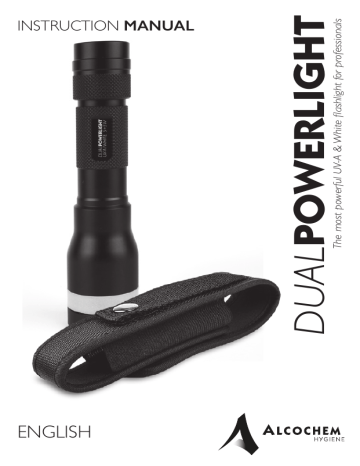 Alcochem Hygiene DUALPOWERLIGHT Instruction Manual | Manualzz