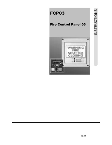 GFA ELEKTROMATEN FCP03 Instructions Manual | Manualzz