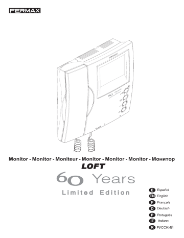 Fermax LOFT 60 Years Limited Edition Manual | Manualzz