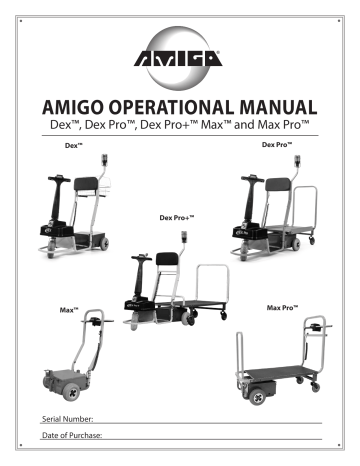 Amigo Dex Pro, Max, Max Pro Manual | Manualzz