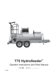 FINN T60 OD HydroSeeder Manual + AI Chat & PDF | Manualzz