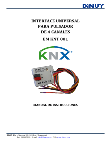 DINUY EM KNT 001 Manual de usuario | Manualzz