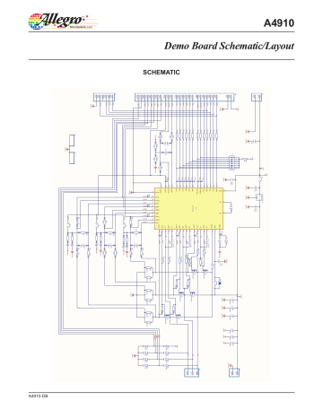 Allegro MicroSystems A4910 Schematic Diagram | Manualzz