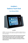 Ceridian DF Touch Time Clock User Manual | Manualzz