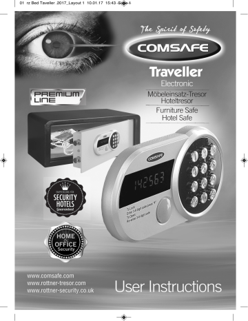 Comsafe PREMIUM LINE Traveller User Instructions | Manualzz