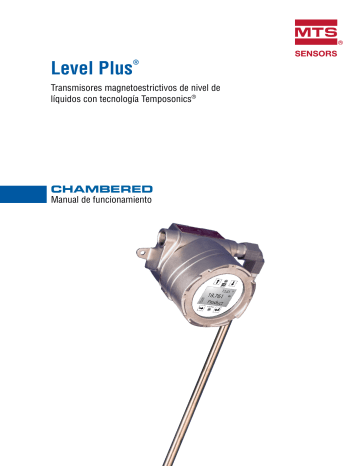 MTS Sensors Level Plus Manual De Funcionamiento | Manualzz