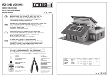 Faller 130443 Manual | Manualzz