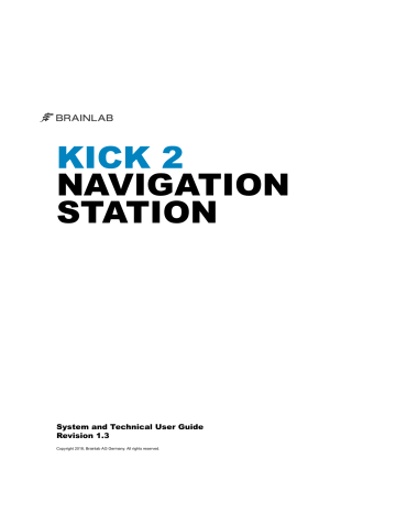Brainlab KICK 2 System And Technical User Manual | Manualzz