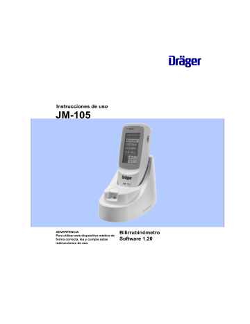 Dräger JM-105 Instrucciones de operación | Manualzz