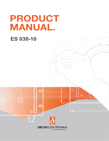 Delta Elektronika ES 030-10 Product Manual | Manualzz
