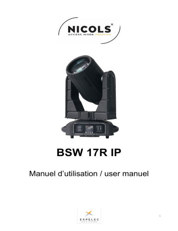 ExPelec Nicols BSW 17R IP User Manuel | Manualzz