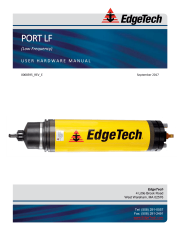 Edgetech PORT LF User Hardware Manual | Manualzz