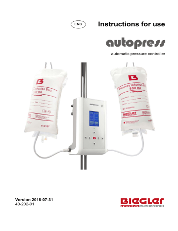 Biegler autopress Instructions For Use Manual | Manualzz