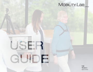 APDM Mobility Lab User Manual | Manualzz
