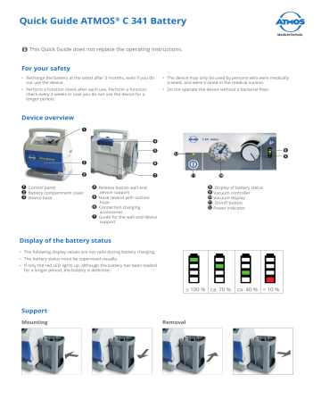Atmos C 341 Quick Manual | Manualzz
