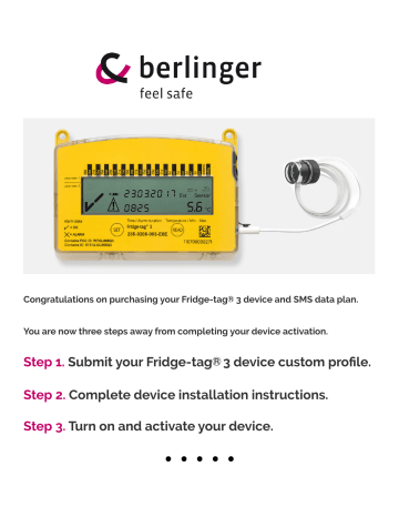 berlinger Fridge-tag 3 Manual | Manualzz