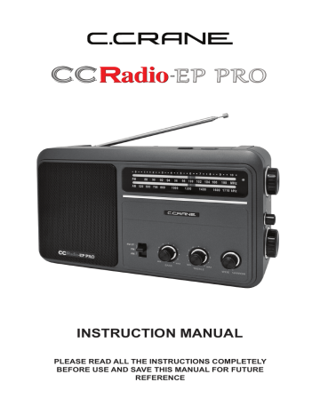 C. Crane CCRadio-EP PRO Instruction Manual | Manualzz