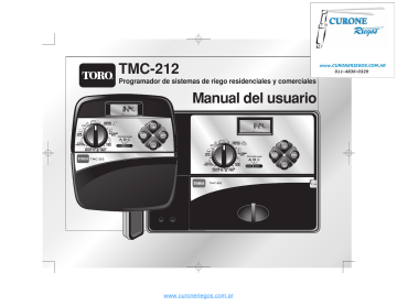 Toro TMC-212 Manual de usuario | Manualzz