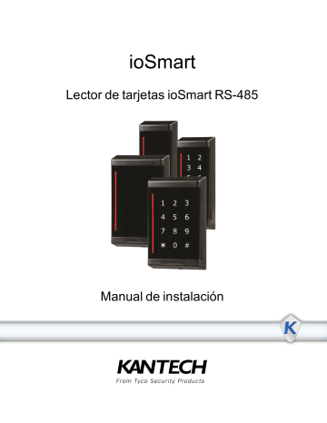 Kantech ioSmart RS-485 Installation manual | Manualzz
