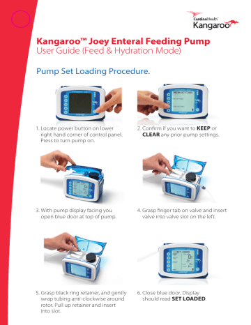 Cardinal Health Kangaroo Joey User Manual | Manualzz